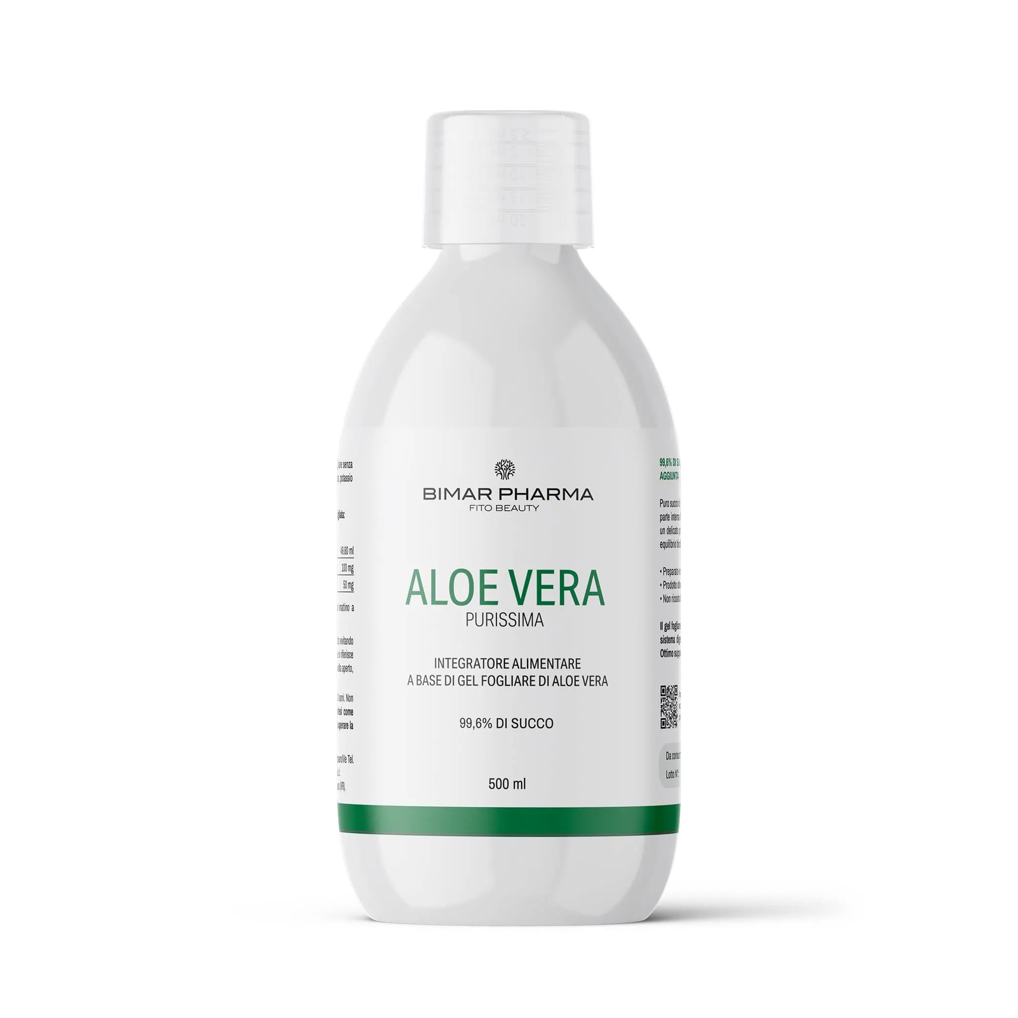 Aloe Vera Purissima - 99, 6% succo di Polpa di Aloe - Bimar Pharma